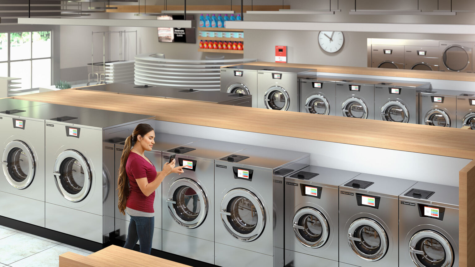 Laundry Equipment Service Request in Michigan - Universal Laundry Machinery